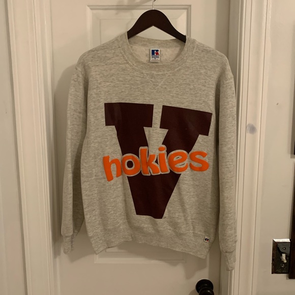 Russell Athletic | Shirts | Vintage Virginia Tech Crewneck | Poshmark